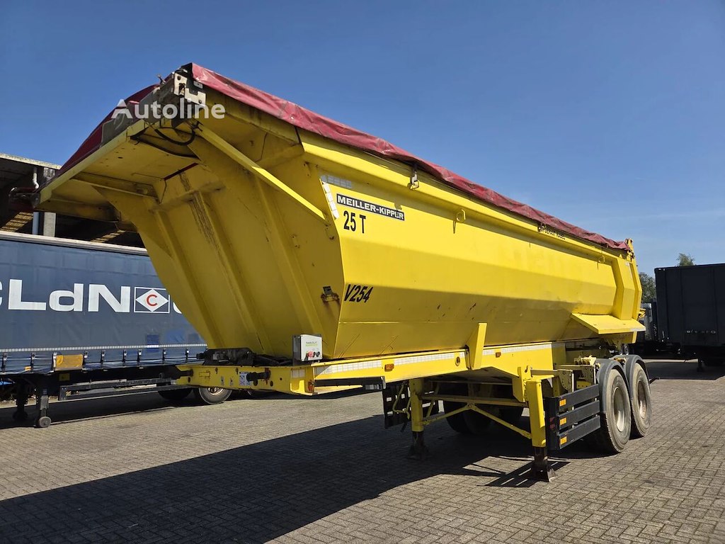 Meiller KISA 2 HARDOX poluprikolica kipera