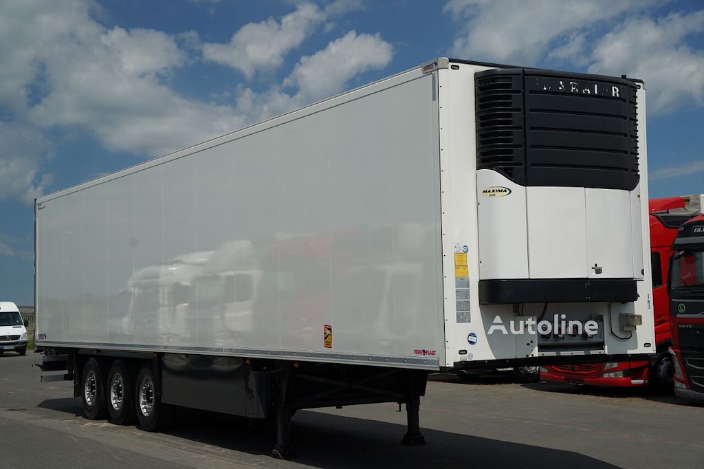 Schmitz Cargobull CHŁODNIA / CARRIER MAXIMA 1300 / OS PODNOSZONA  / KOSZ NA PALETY poluprikolica hladnjača