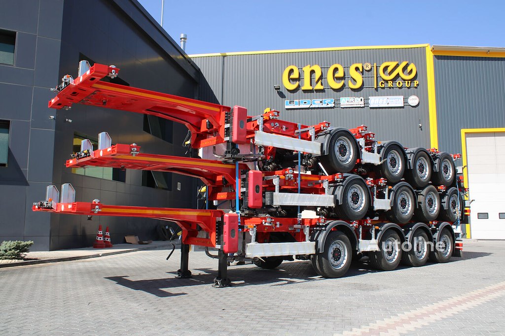 Nova Lider LIDER TRAILER CHASSİS CONTAINER NEW FROM MANUFACTURER 2026 poluprikolica za prevoz kontejnera