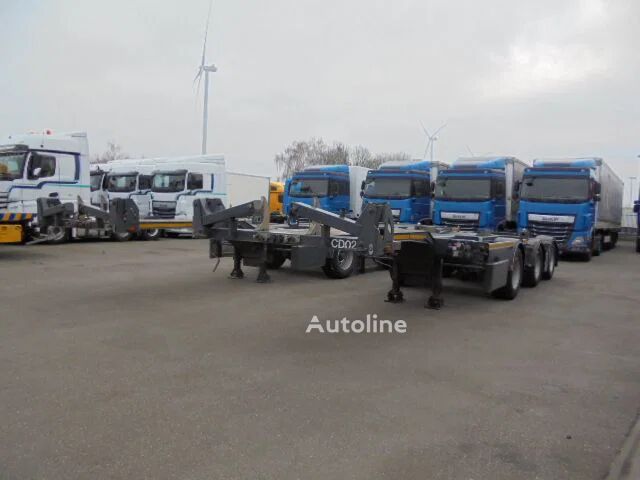 D-Tec CTD-41-03D LZV DOLLY NL KENTEKEN poluprikolica za prevoz kontejnera