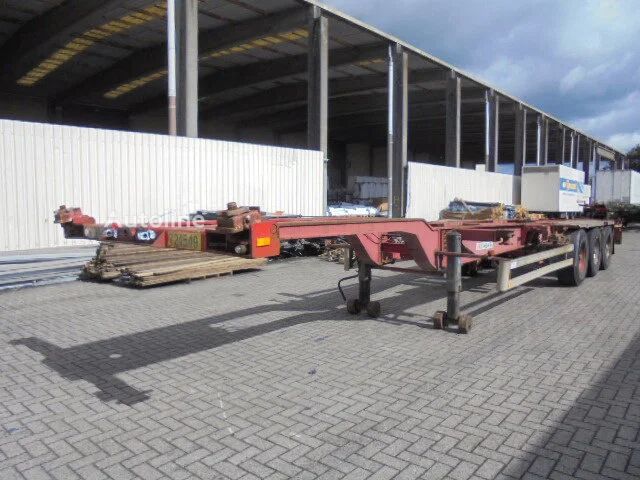 Zwalve OCM 3 15 27 NL KENTEKEN poluprikolica za prevoz kontejnera