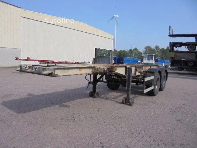 Groenewegen 20CC-15-18 STEEL SPRINGS NL KENTENKEN poluprikolica za prevoz kontejnera