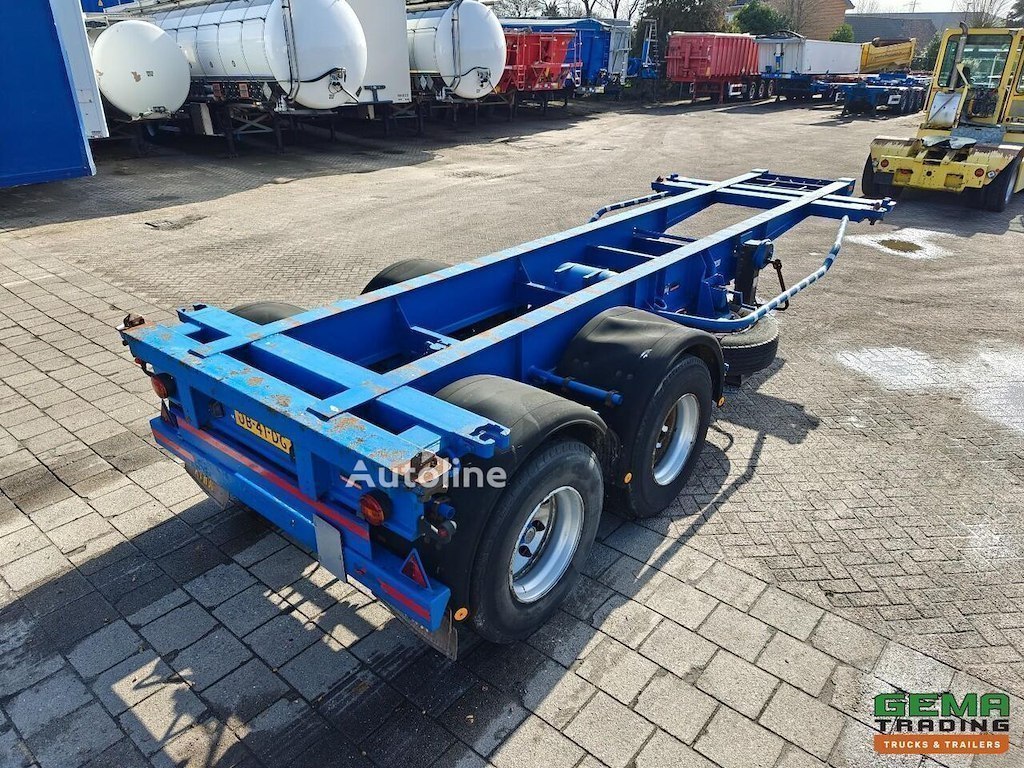 Krone SZC 20 Z 20FT - Full steel - 2 Axles ROR - Dual wheels - 3420 KG poluprikolica za prevoz kontejnera
