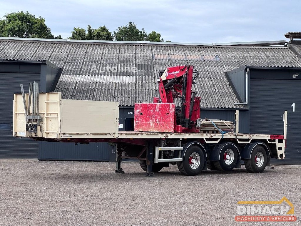 Floor FLO-18-30 S2 Kennis 16000-R - gantry crane - stone trailer - BPW poluprikolica platforma