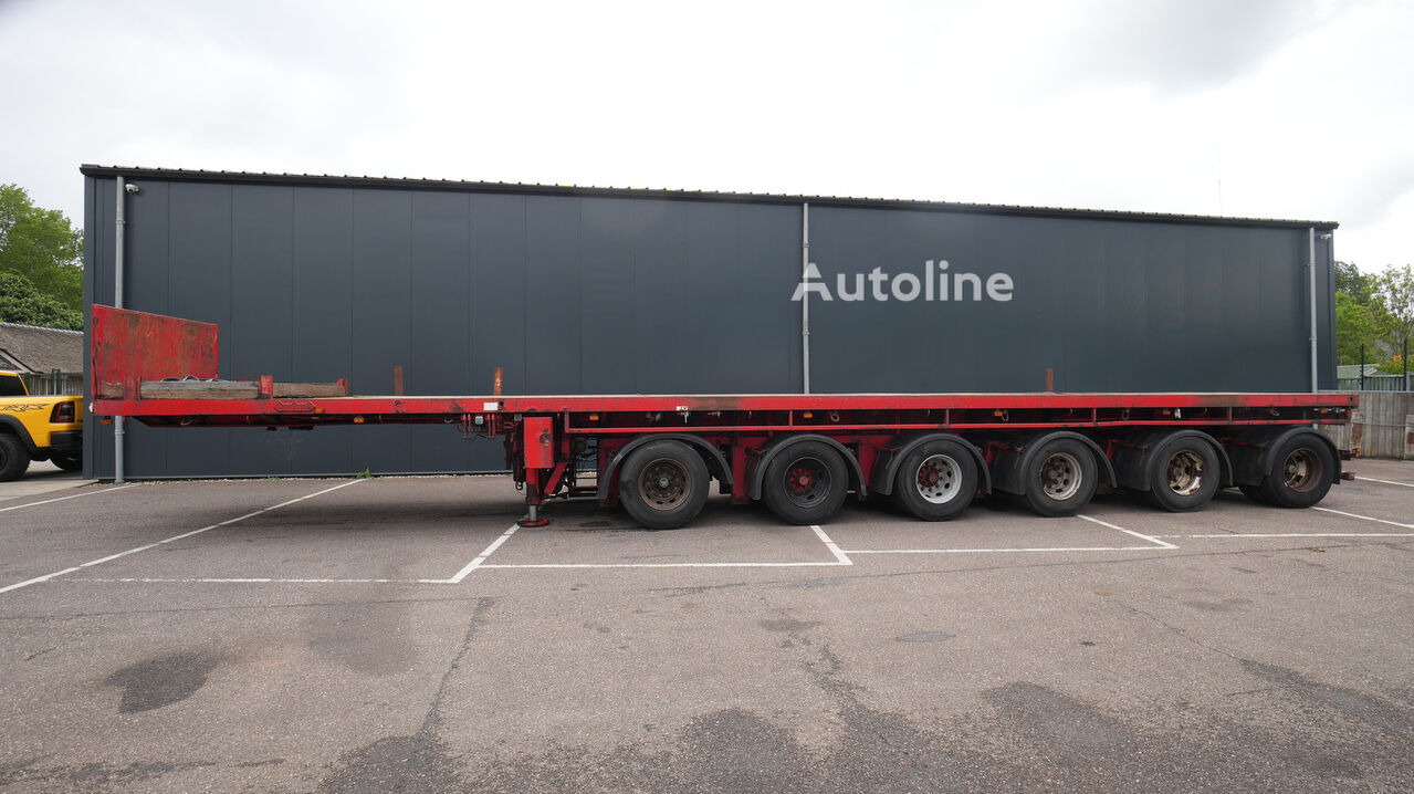Nooteboom 6 AXLE COUNTERWEIGHT FLATBED TRAILER poluprikolica platforma
