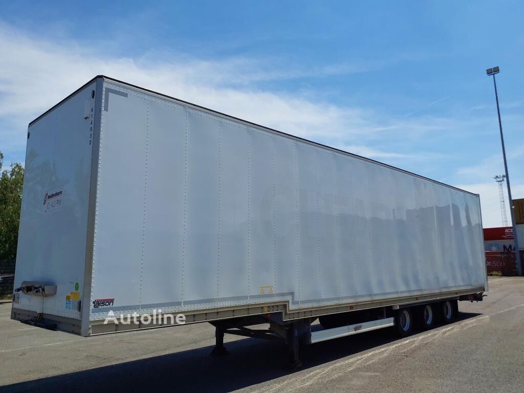 Kässbohrer FAHRZEUGWERKE GMBH Trailer Van Airfreight Mega furgon poluprikolica
(614930)