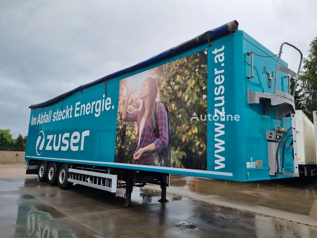 Knapen Trailers poluprikolica sa pokretnim podom