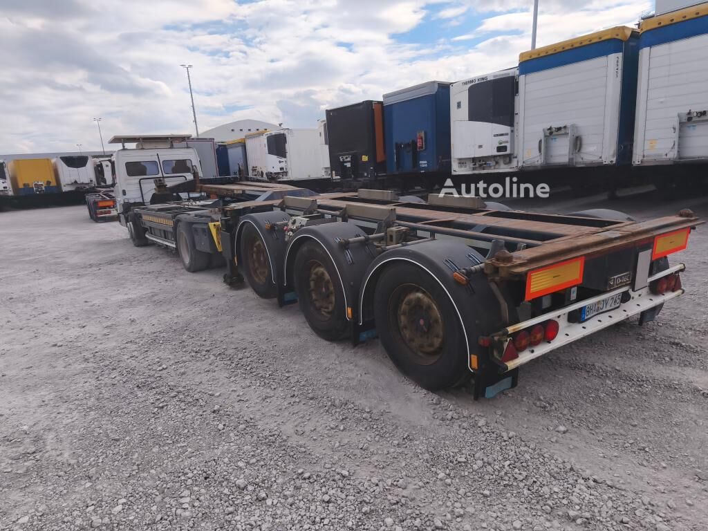 DTECH Trailer Chassis Extendible wheelbase 2x 20', 30', 40' and poluprikolica-šasija
(636414)