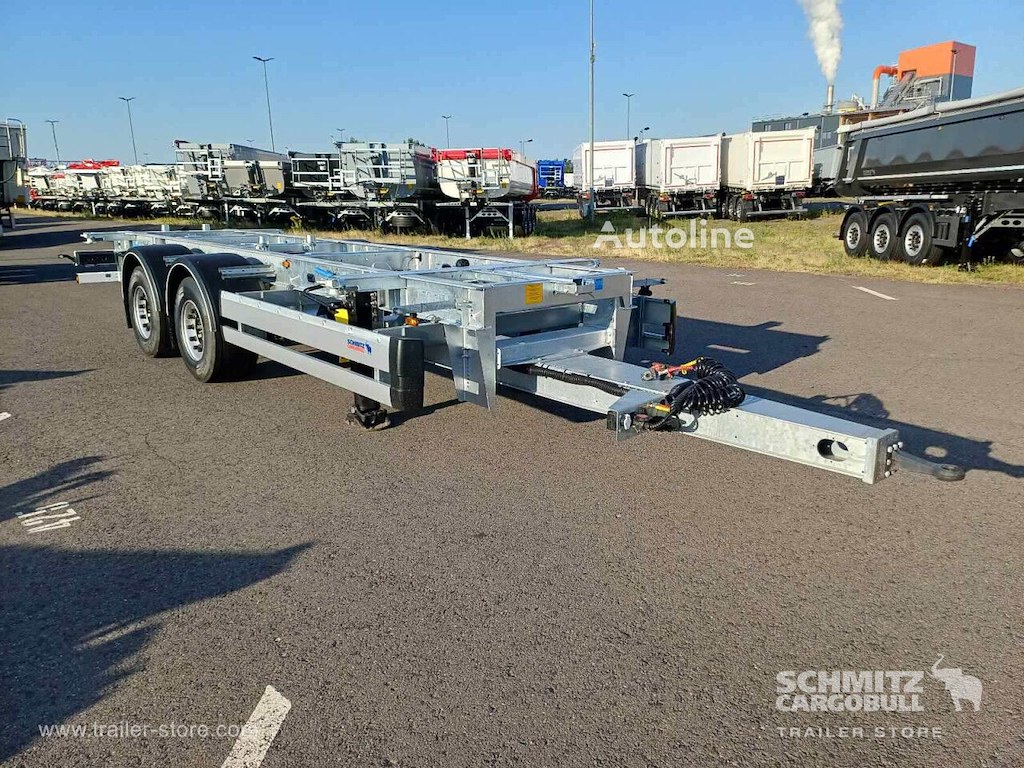 Nova Schmitz Cargobull ZentralachsanhÃ€nger Wechselfahrgestell prikolica za kontejnere