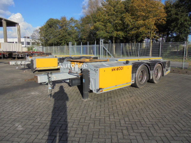 Wagenaar D&P TMA Skidloader prikolica za kontejnere