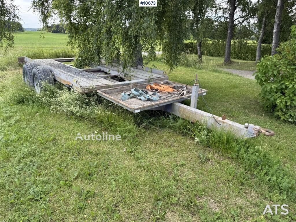 Swepol Swepol GT 7000 Machinery Trailer prikolica sa niskom platformom