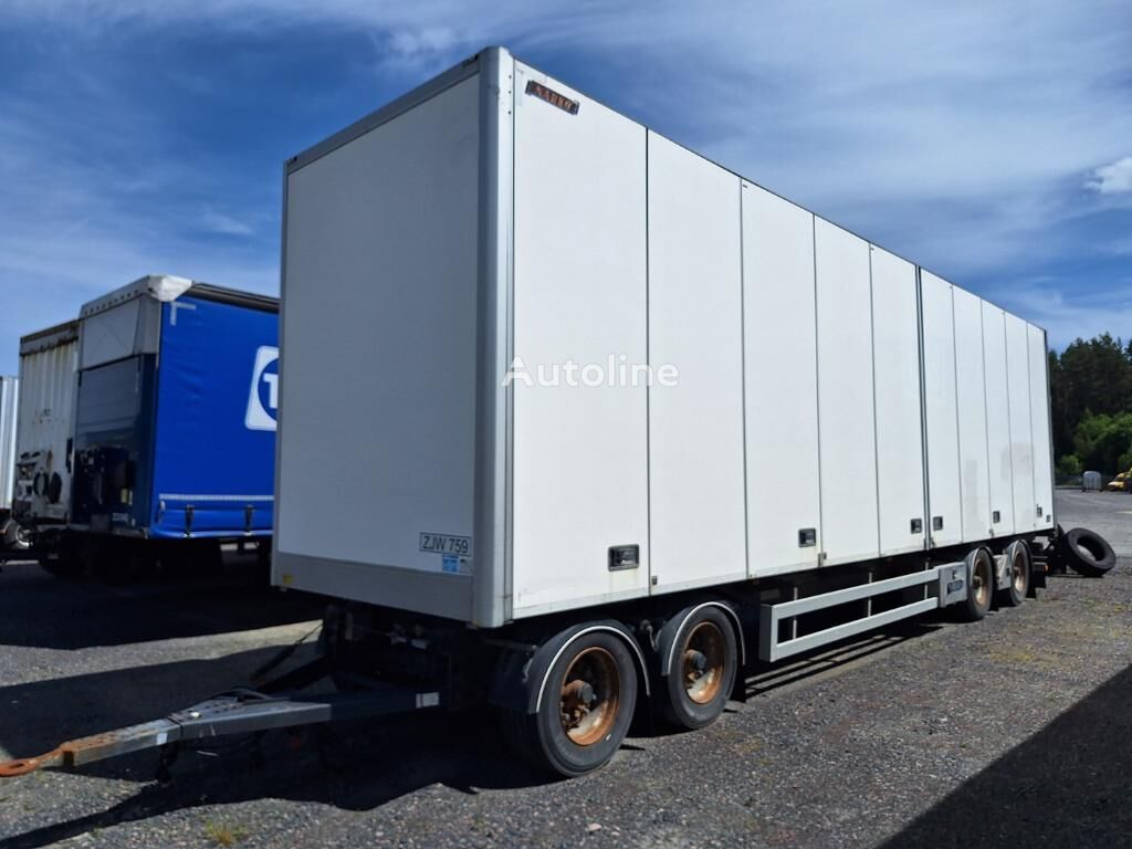 Närko AB Autokoritehdas Trailer Van Drawbar Straight prikolica furgon
(633043)