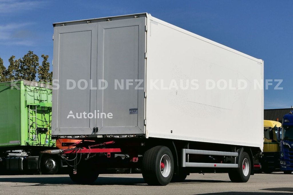 Spier AGL 290 Box Trailer – 45 m³ / Through-Loading System / LBW prikolica furgon