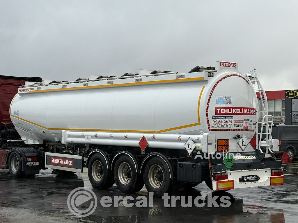 Fruehauf ADR - 7 EYES - 37.200LT FUEL TANKER - BPW prikolica cisterna za gorivo