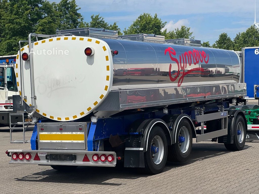 HLW Melk - Water 18000ltr Tank / 3 Compartimenten prikolica autocisterna