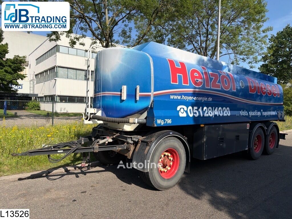 Lindner Fuel 24100 Liter prikolica autocisterna