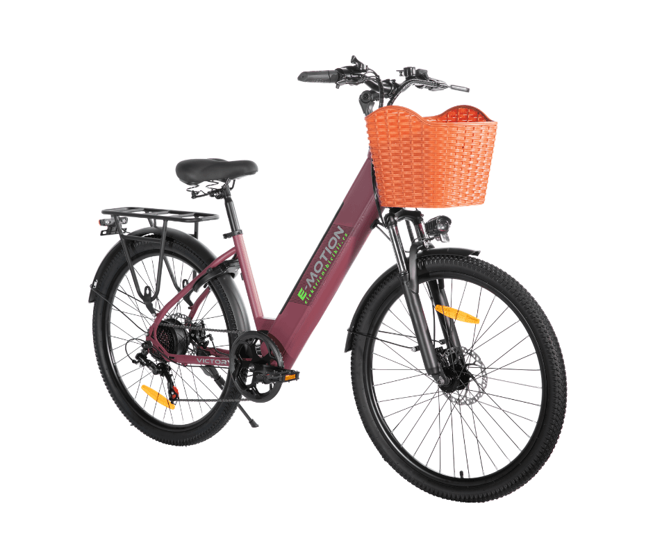 E Motion Električni bicikl Victory, 26", Crveni