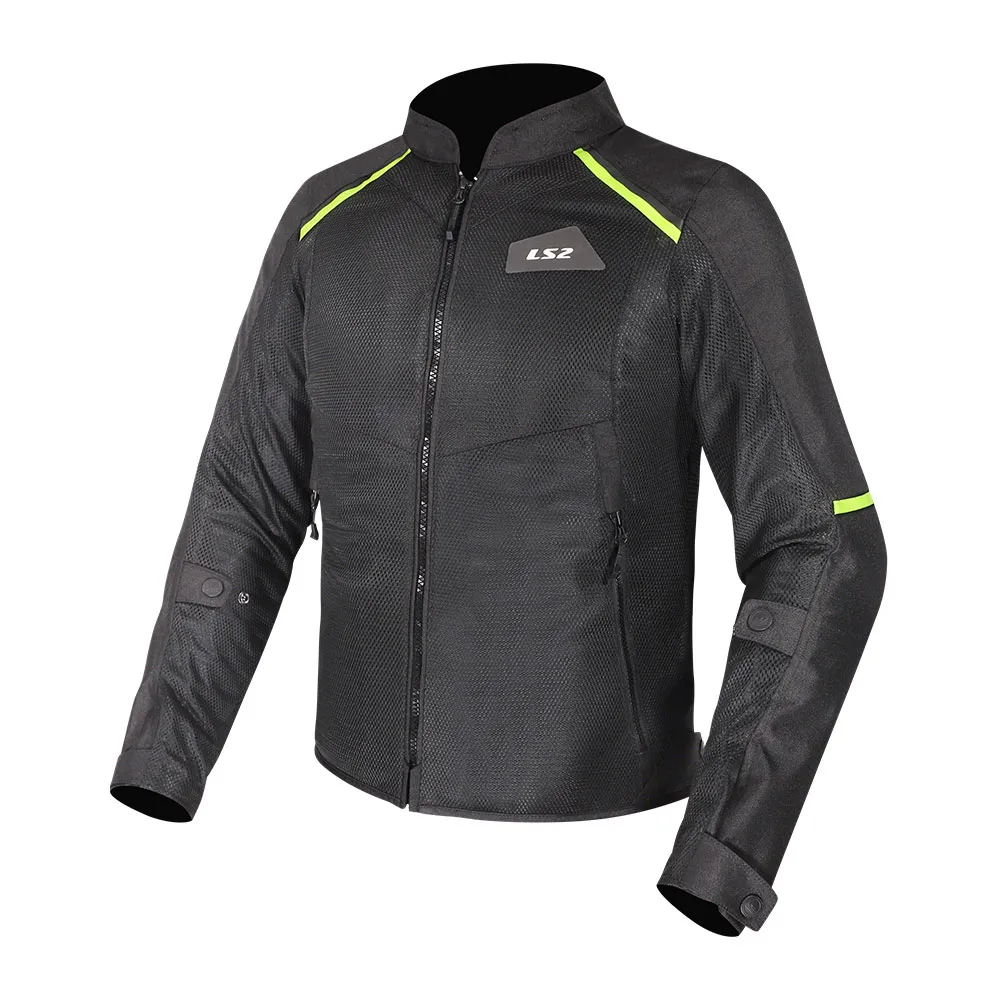 Moto jakna LS2 BREEZE muška crno žuta