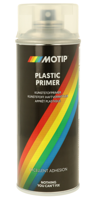 Motip Plastic Primer 400 ml – Osnovna boja za plastiku u spreju