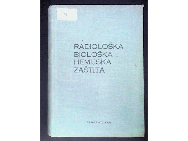JNA priručnik za ➡️ RHBO ➡️ Priručnik za obuku