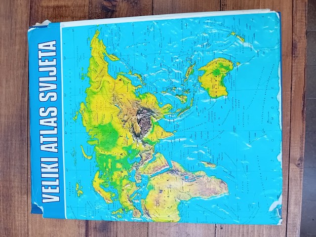 VELIKI ATLAS SVIJETA - Mladinska knjiga Ljubljana 1982.