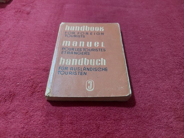 Handbook for foreign tourists