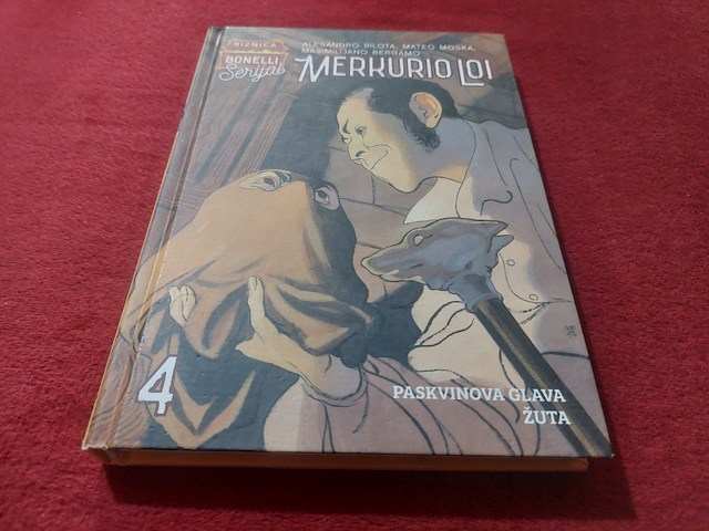 Paskvinova glava žuta 4 Merkurio Loi RETKO