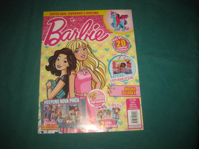 Barbie 2020. br.6 Egmont + poster