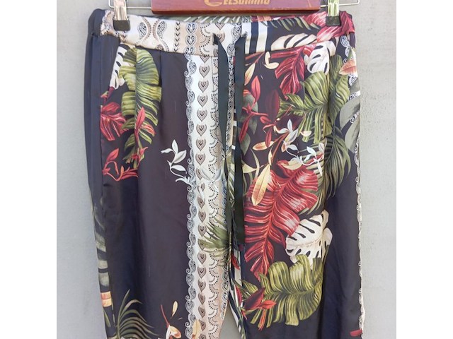 svilene letnje pantalone LOOK UP Italy