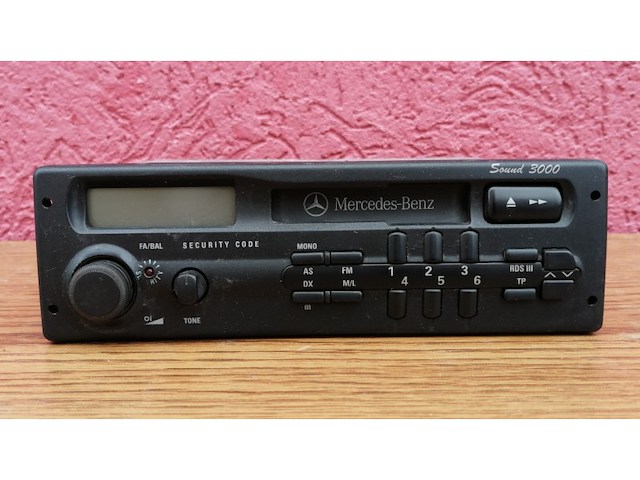 Auto radio kasetofon Mercedes-Benz Sound 3000