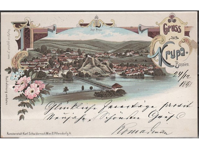 Bosna i Hercegovina - Bosanska Krupa 1898