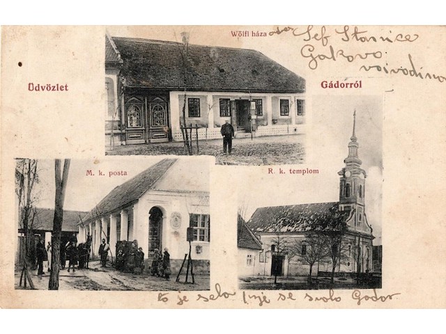 Gakovo 1910 - Sombor - Nemacko selo i crkva