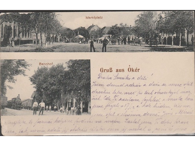 Zmajevo - Zeleznicka stanica 1904