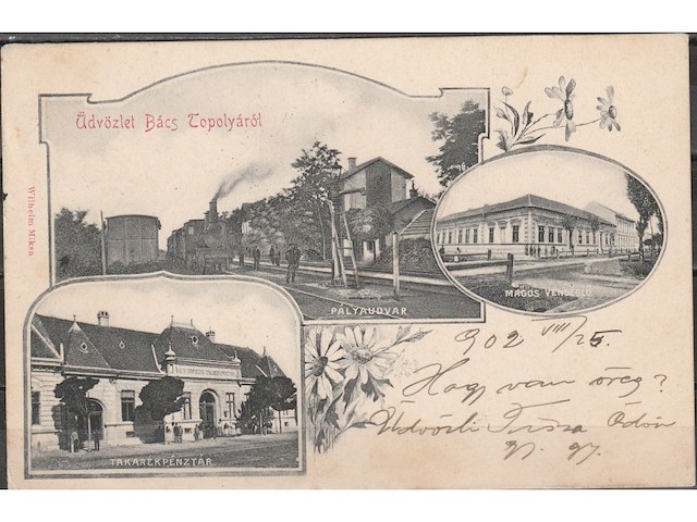 Backa Topola - Zeleznicka stanica 1902