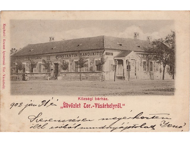 Debeljaca 1902 - Banat - Trgovine