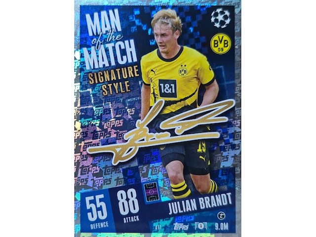 Match Attax 2023/24 417 Julian Brandt