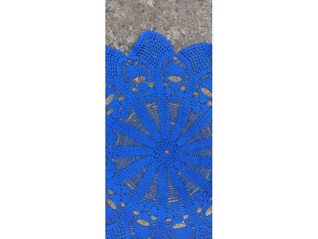 Kraljevsko plavi milje – Ručni rad (65 cm)