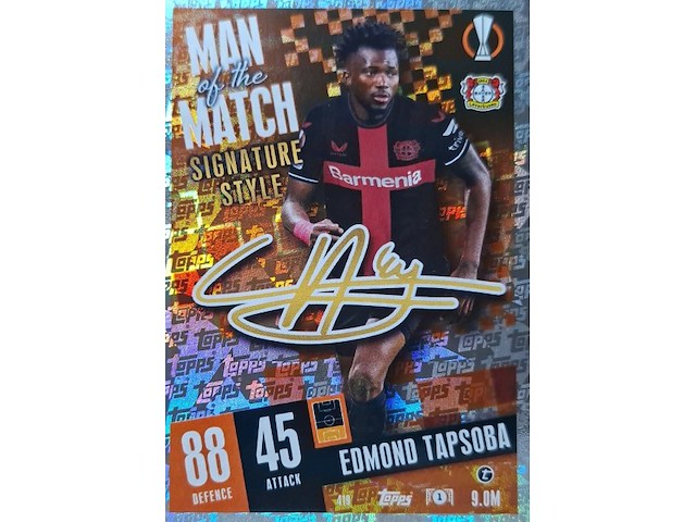 Match Attax 2023/24 419 Edmond Tapsoba