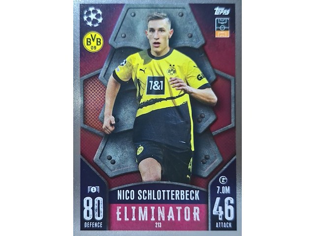 Match Attax 2023/24 213 Nico Schlotterbeck