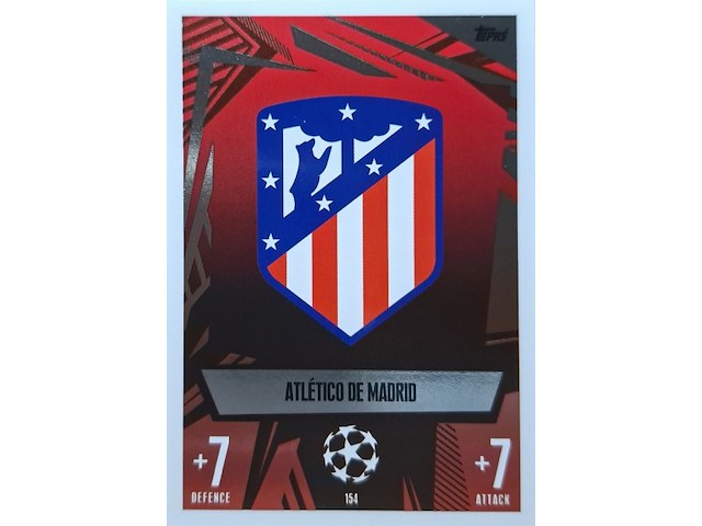 Match Attax 2023/24 154 Atlético Madrid grb