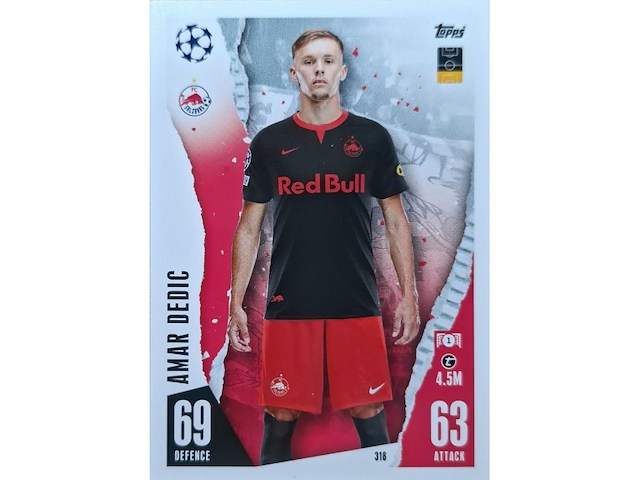 Match Attax 2023/24 318 Amar Dedic