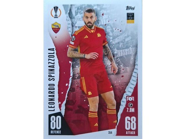 Match Attax 2023/24 354 Leonardo Spinazzola