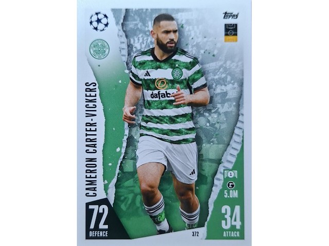 Match Attax 2023/24 372 Cameron Carter-Vickers