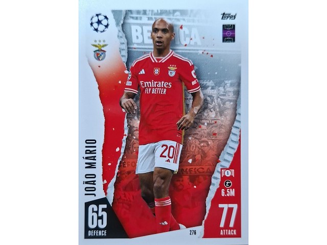 Match Attax 2023/24 276 João Mario