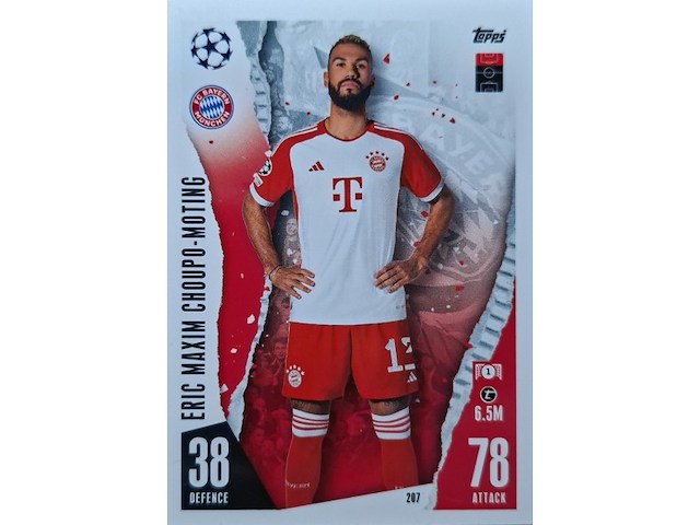 Match Attax 2023/24 207 Eric Maxim Choupo-Moting
