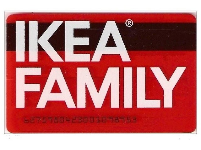 IKEA FAMILY kartica
