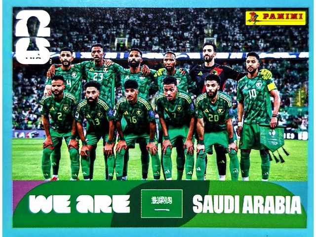 FIFA World Cup 2026 KSA13 Team Photo