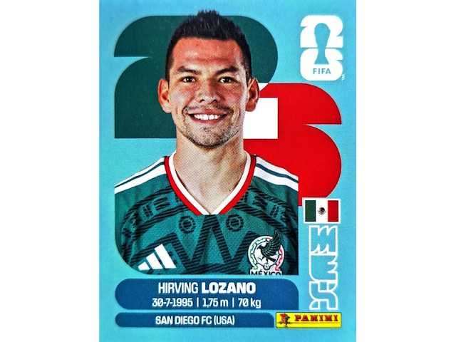 FIFA World Cup 2026 MEX15 Hirving Lozano