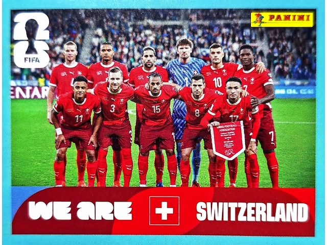FIFA World Cup 2026 SUI13 Team Photo
