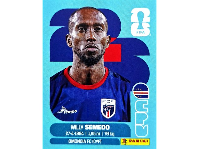 FIFA World Cup 2026 CPV19 Willy Semedo